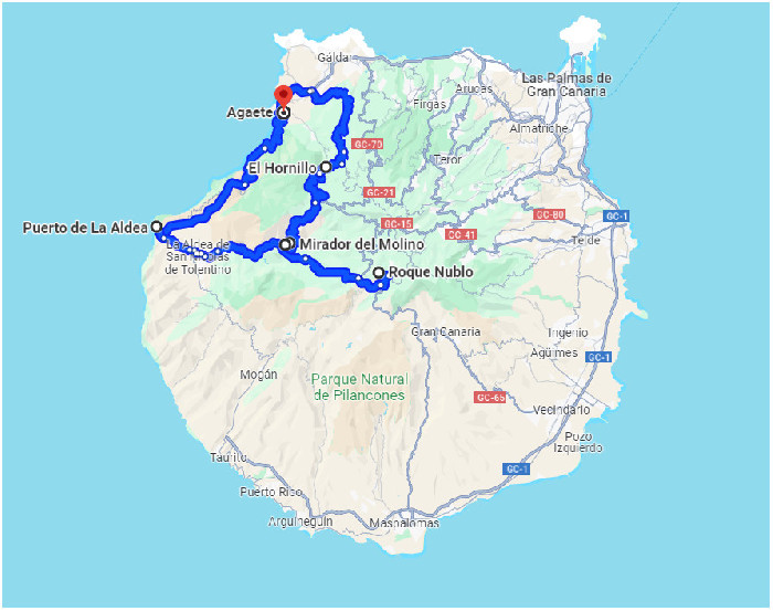 Dream roads Gran Canaria: The breathtaking GC-200 and GC-210 on Gran ...